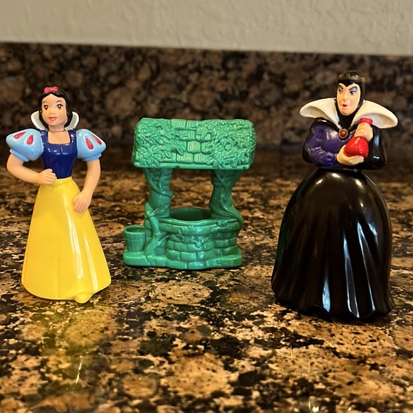 Disney | Toys | Disney Snow White Vintage 3 Pc Toy Set | Poshmark
